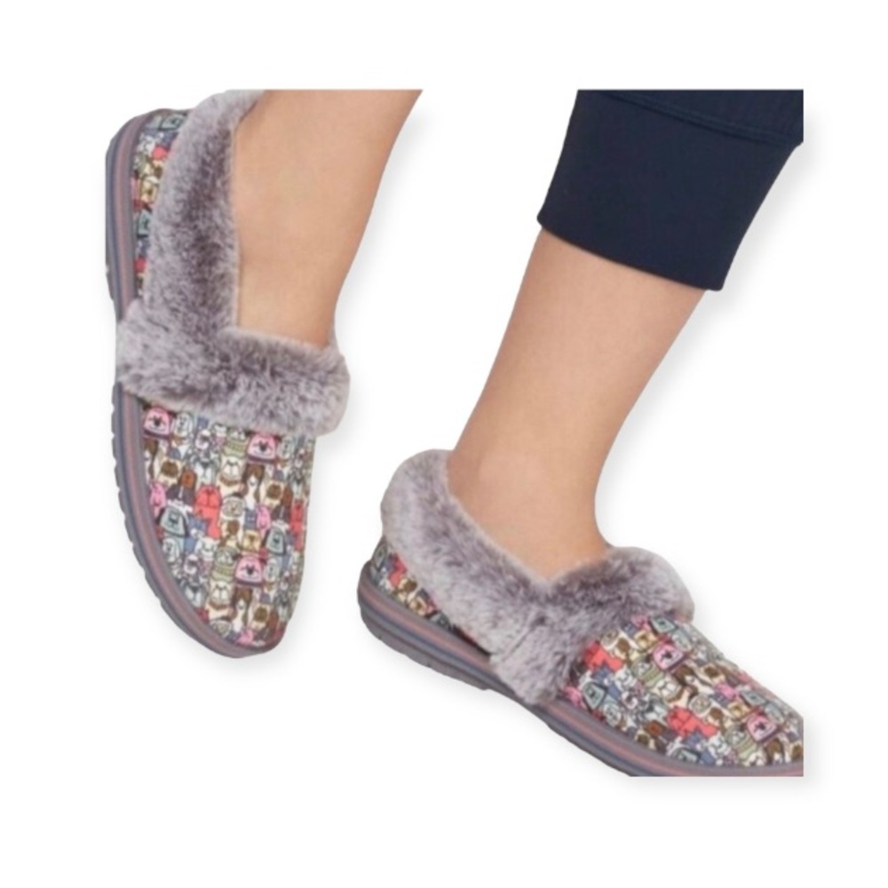 Bobs From Skechers Too Cozy Snuggle Rover Dog Slipper… - Gem